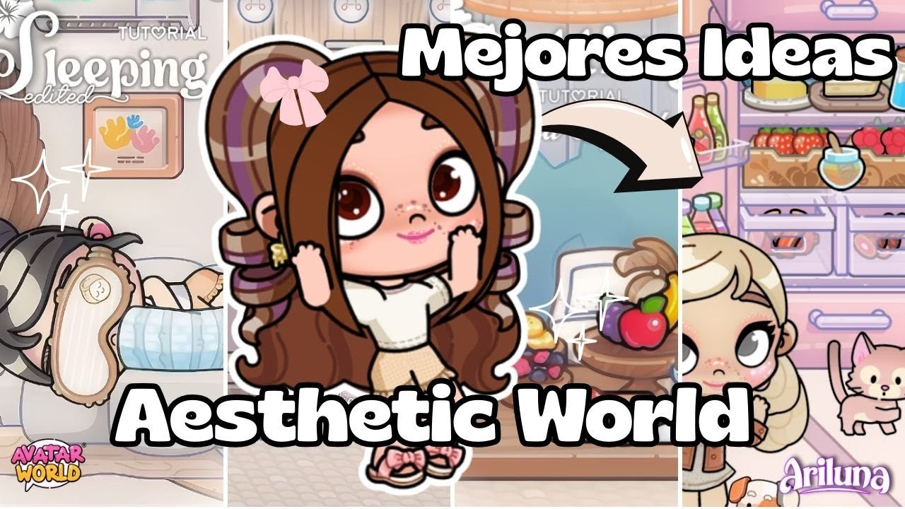 IDEAS AESTHETIC más VIRALES en AVATAR WORLD | Tutoriales Ariluna - YouTube