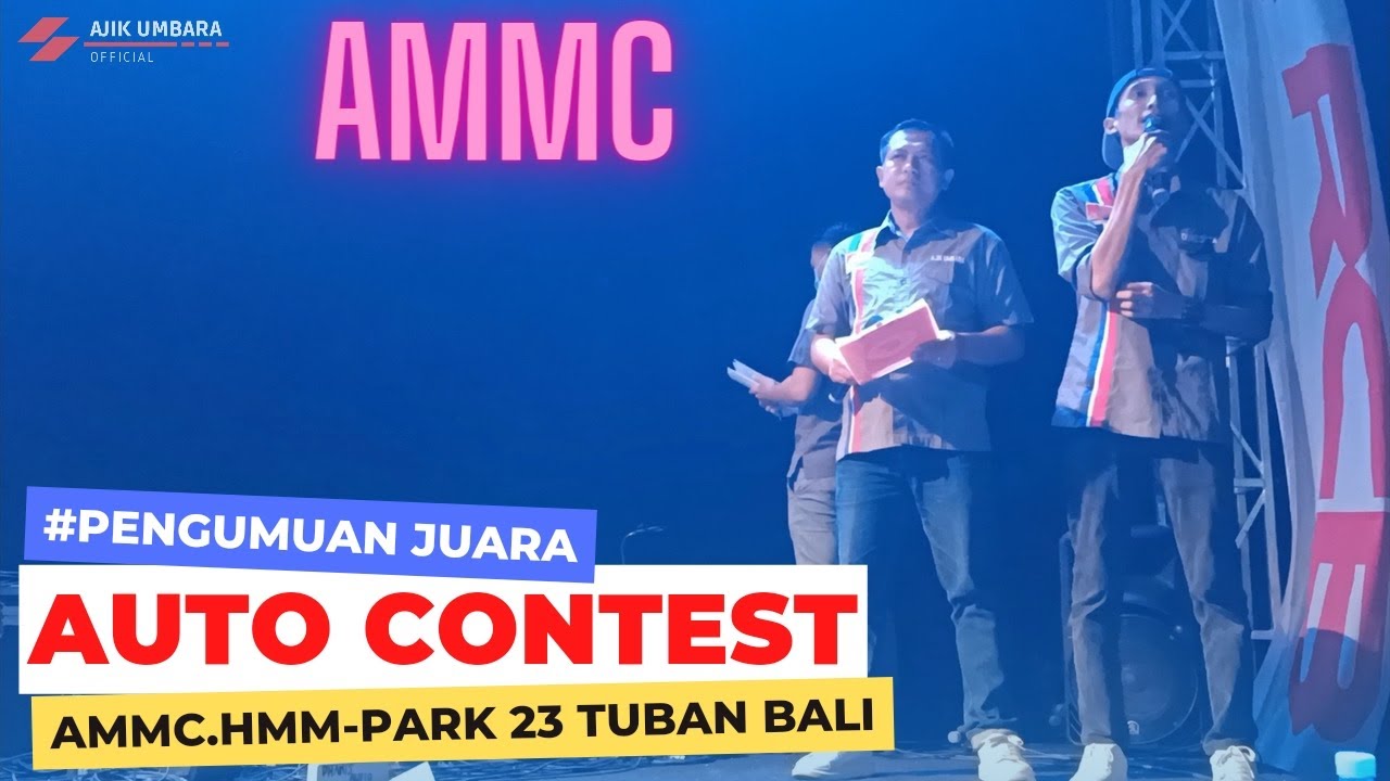 Pengumuman juara event Auto Motor Modifications Contest AMMC.HMM UNUD ...