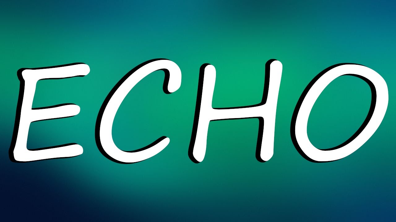 Iru - Echo (lyrics) - YouTube