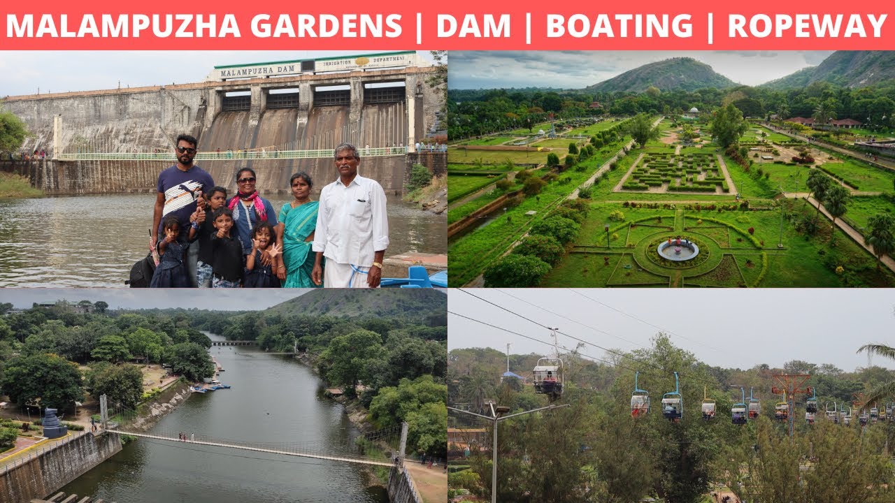 Malampuzha Gardens | Dam | Boating | Ropeway | Best places to visit in ...