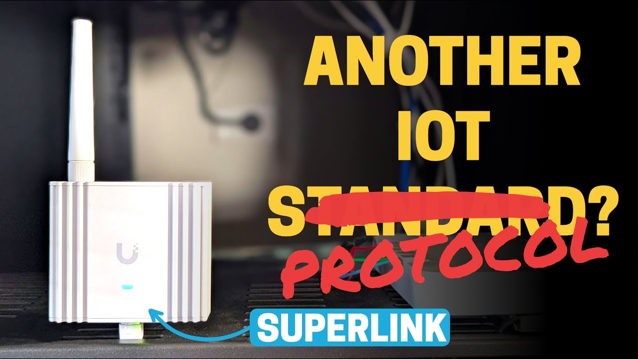 Unifi SuperLink Gateway - Another IoT S̶t̶a̶n̶d̶a̶r̶d̶ Protocol? - YouTube