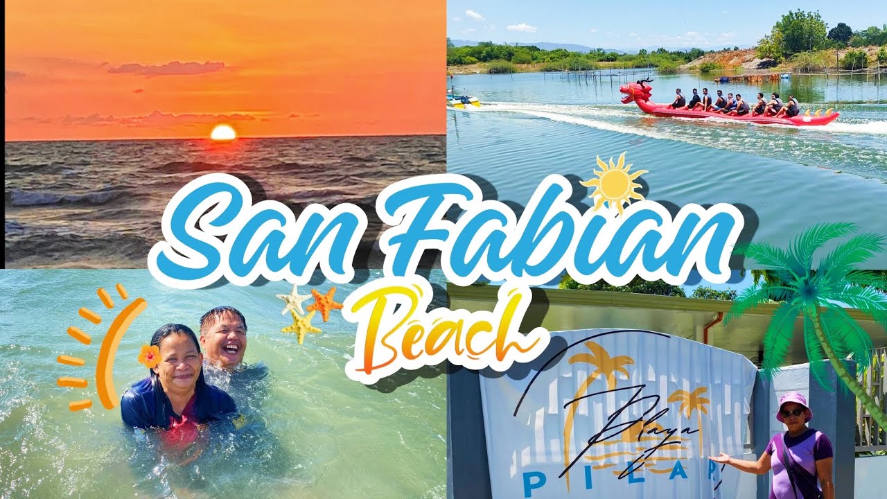 San Fabian Pangasinan Beach - YouTube