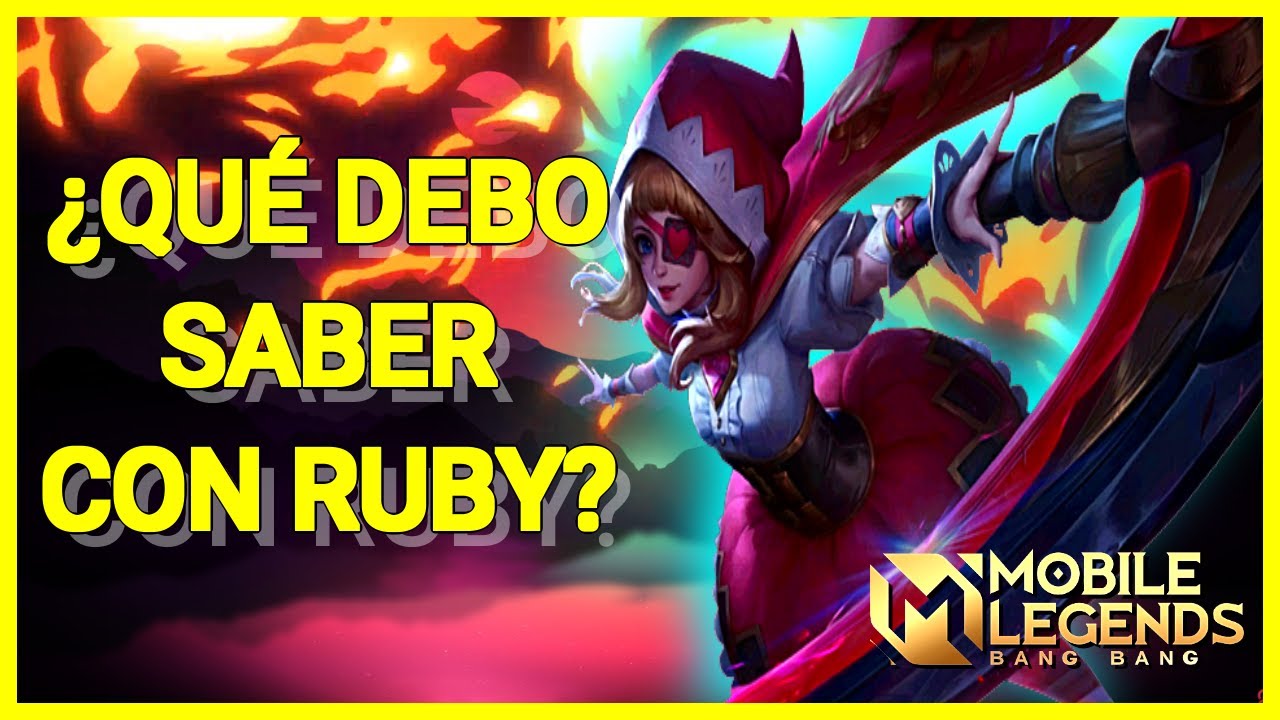 Guía de Ruby - ¿POR QUÉ SE REGENERA TANTO? Combos, Emblemas, Tips y Consejos | Mobile Legends ...