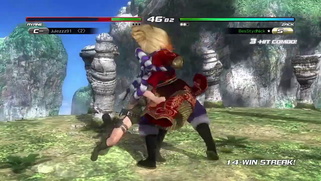 Играем в DOA5 LR / Playing DOA5 LR - YouTube