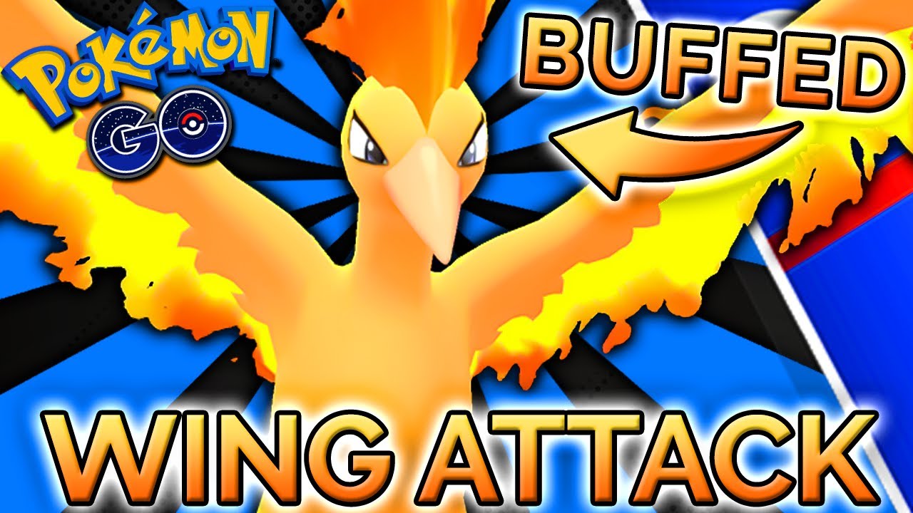 *BUFFED* WING ATTACK MOLTRES NUKES THE GREAT LEAGUE META! | GO BATTLE ...
