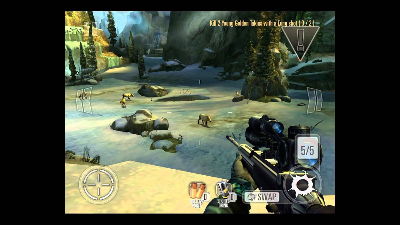 Deer Hunter 2014 - Young Golden Takin Hunt [Region 13] - YouTube