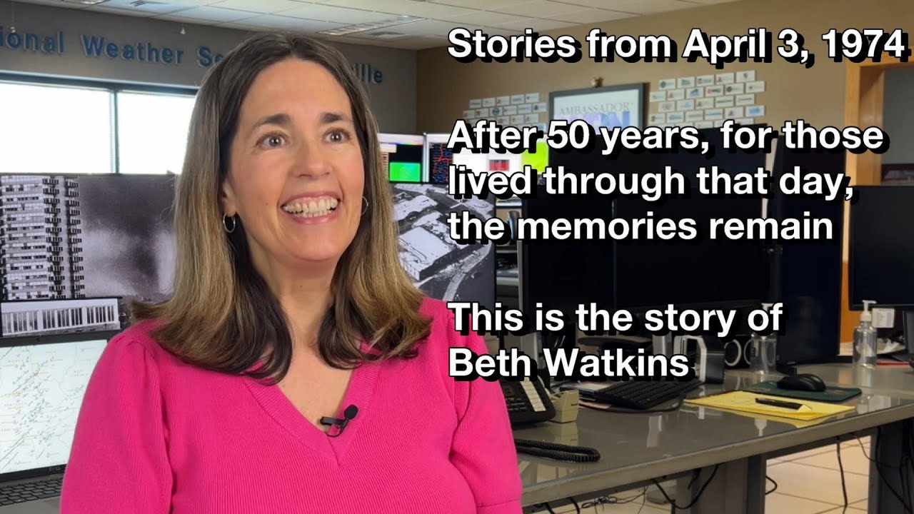 50 Years Later, Stories from April 3rd, 1974: Beth Watkins - YouTube