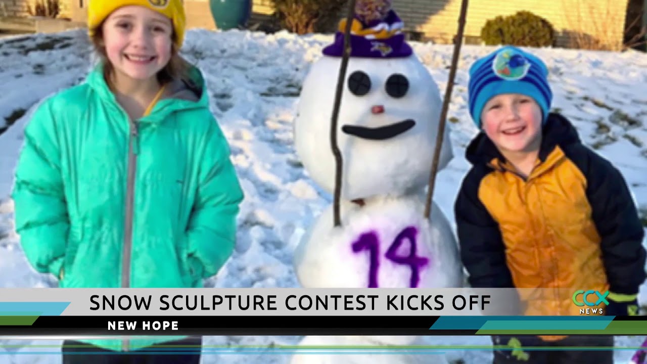 New Hope Hopes for More Snow Sculptures - YouTube