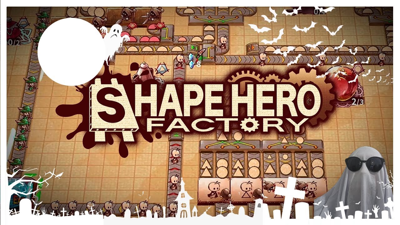 ShapeHero Factory - Factorio+Roguelike?! Crie herois para defender seu ...