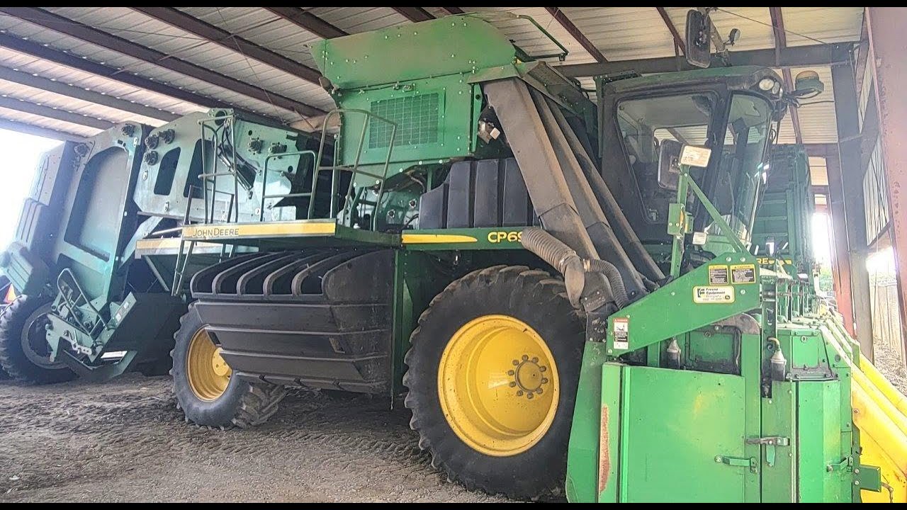 John Deere CP690 Cotton Picker Video (#60164) - YouTube