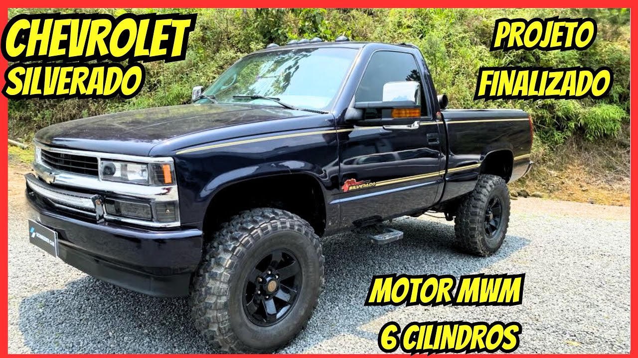 À VENDA - CHEVROLET SILVERADO DLX 6 CILINDROS MWM ANO 1999 - YouTube