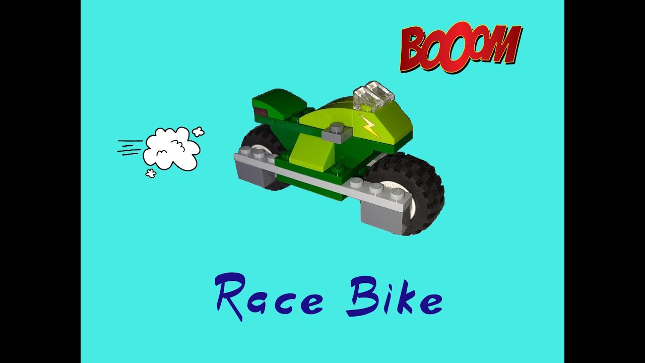 Lego Classic Green Bike - Making of Lego Classic 10715 Bike "How To ...