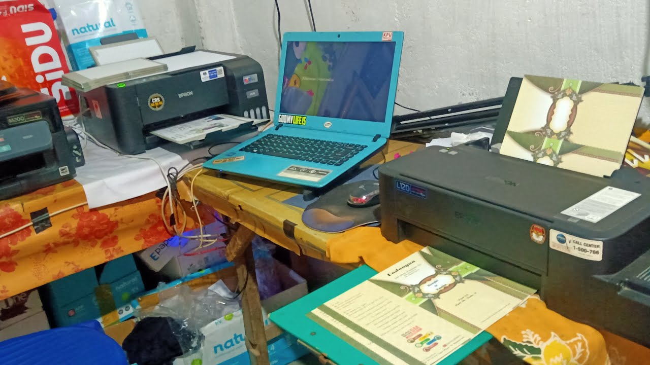 Hanya !! PAKAI PRINTER BIASA CETAK UNDANGAN SEPERTI INI - YouTube