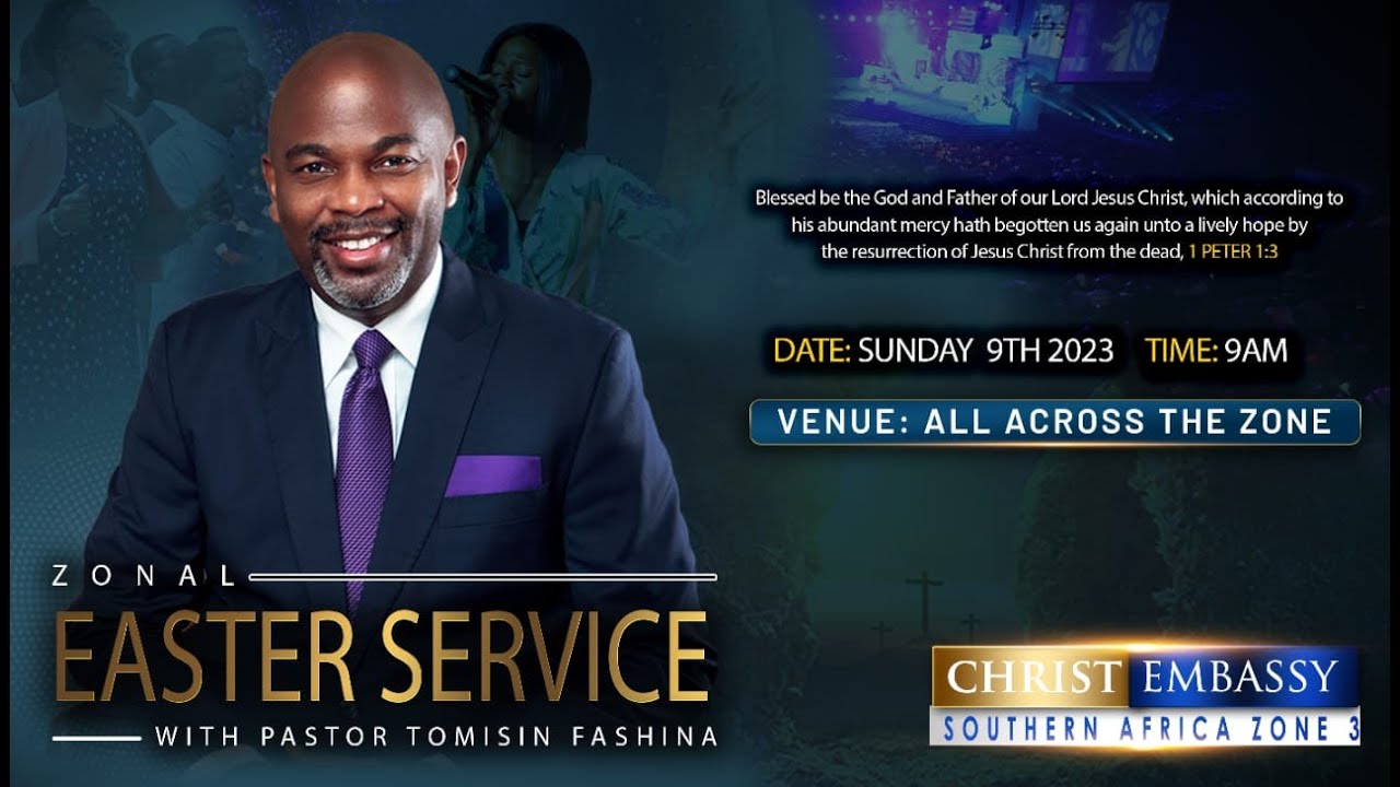 09.04.2023 Christ Embassy Gaborone 1 Sunday Easter Service With Pastor ...