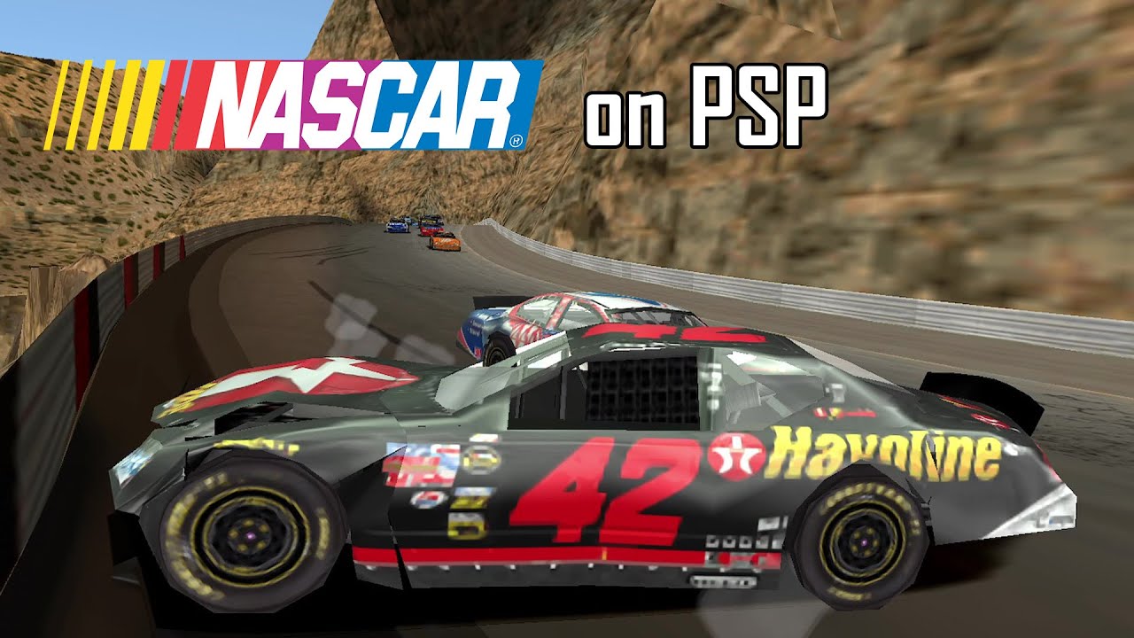 Another Look at NASCAR on PSP - YouTube
