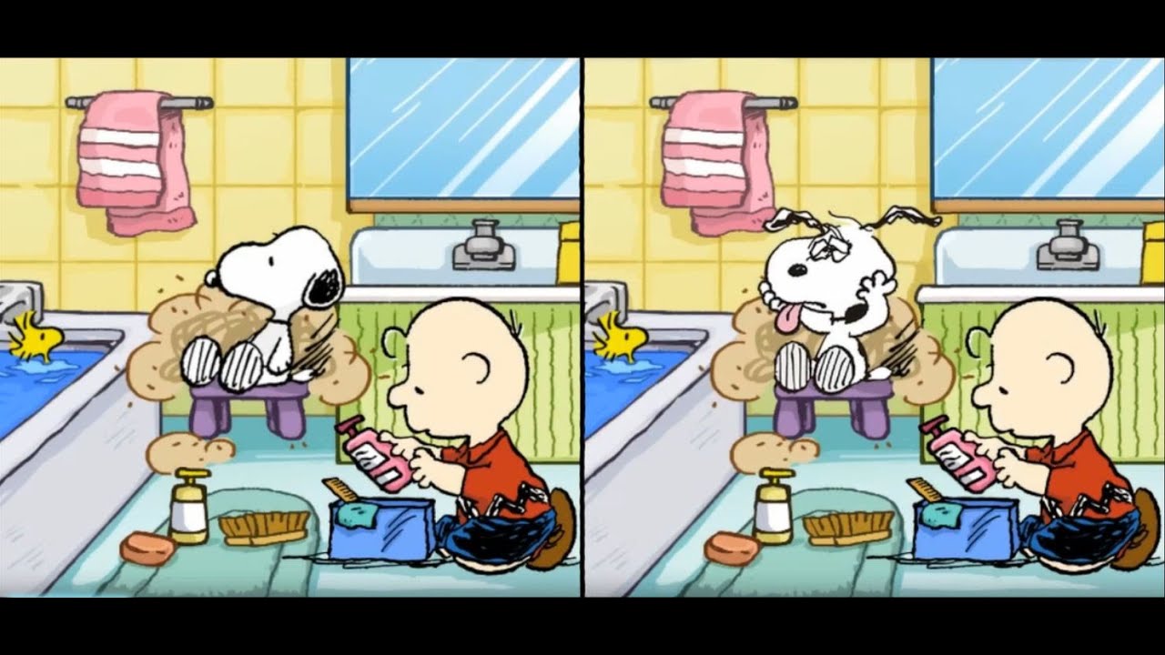 Find the Different Snoopy ∥ 51~55 ∥ - YouTube