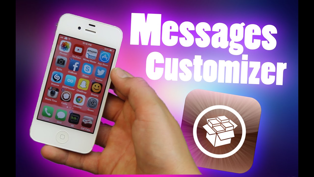 Personalize your Messages/Texts on iPhone?! Messages Customizer Cydia ...