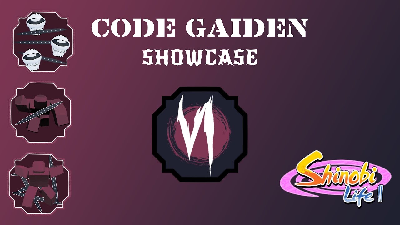 Code Gaiden Showcase - YouTube