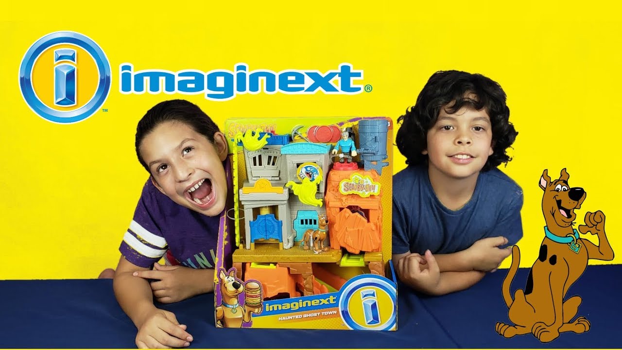 Fisher Price Imaginext Scooby-Doo Haunted Ghost Town - YouTube
