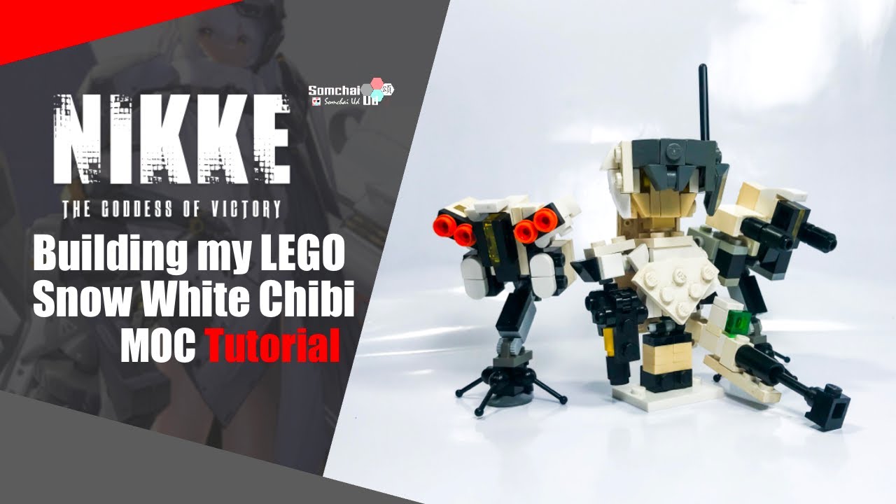 LEGO THE GODDESS OF VICTORY: NIKKE Snow White Chibi MOC Tutorial ...