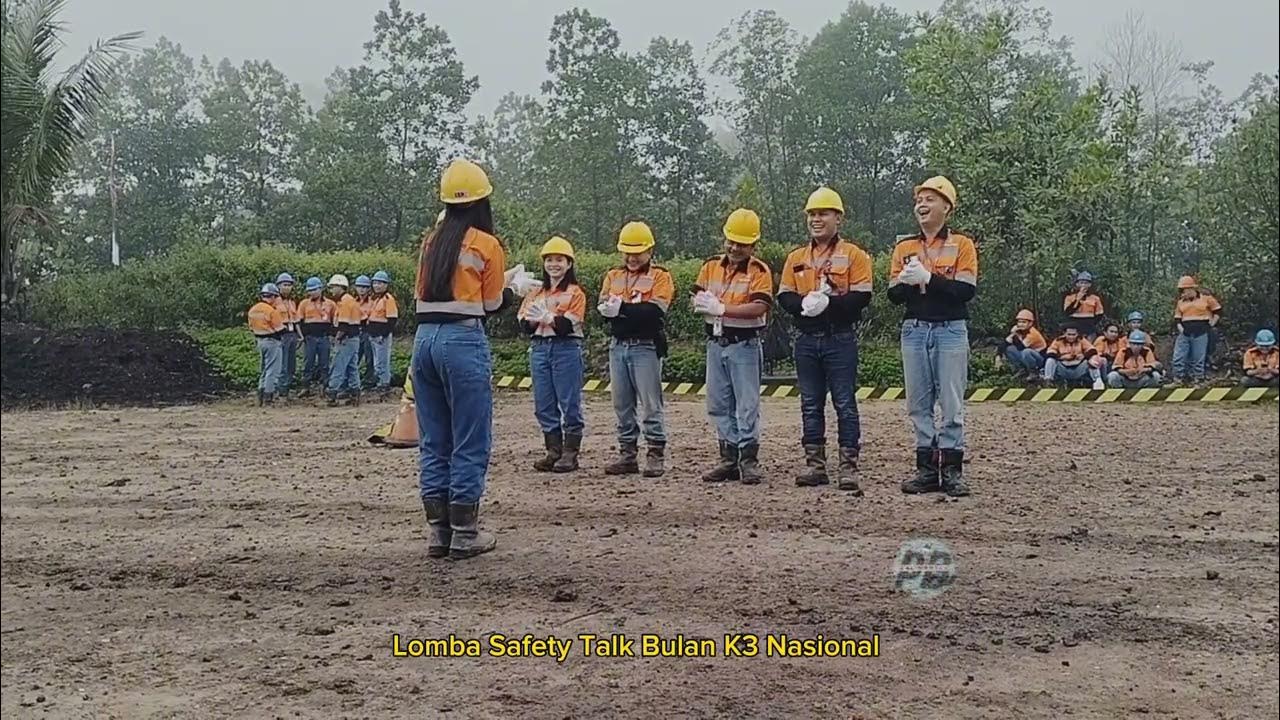 Lomba Safety Talk Bulan K3 Nasional Site Krassi - YouTube