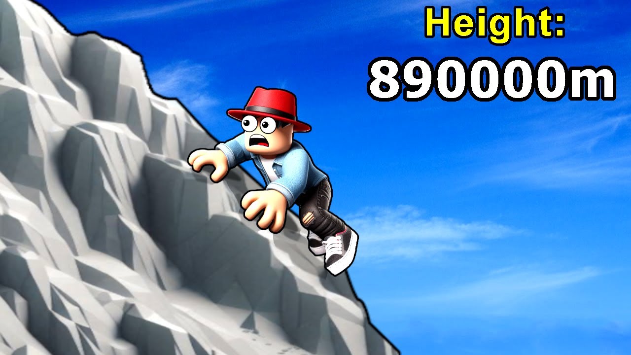 I Tried to Reach the Highest Peak in Roblox PEAK - YouTube