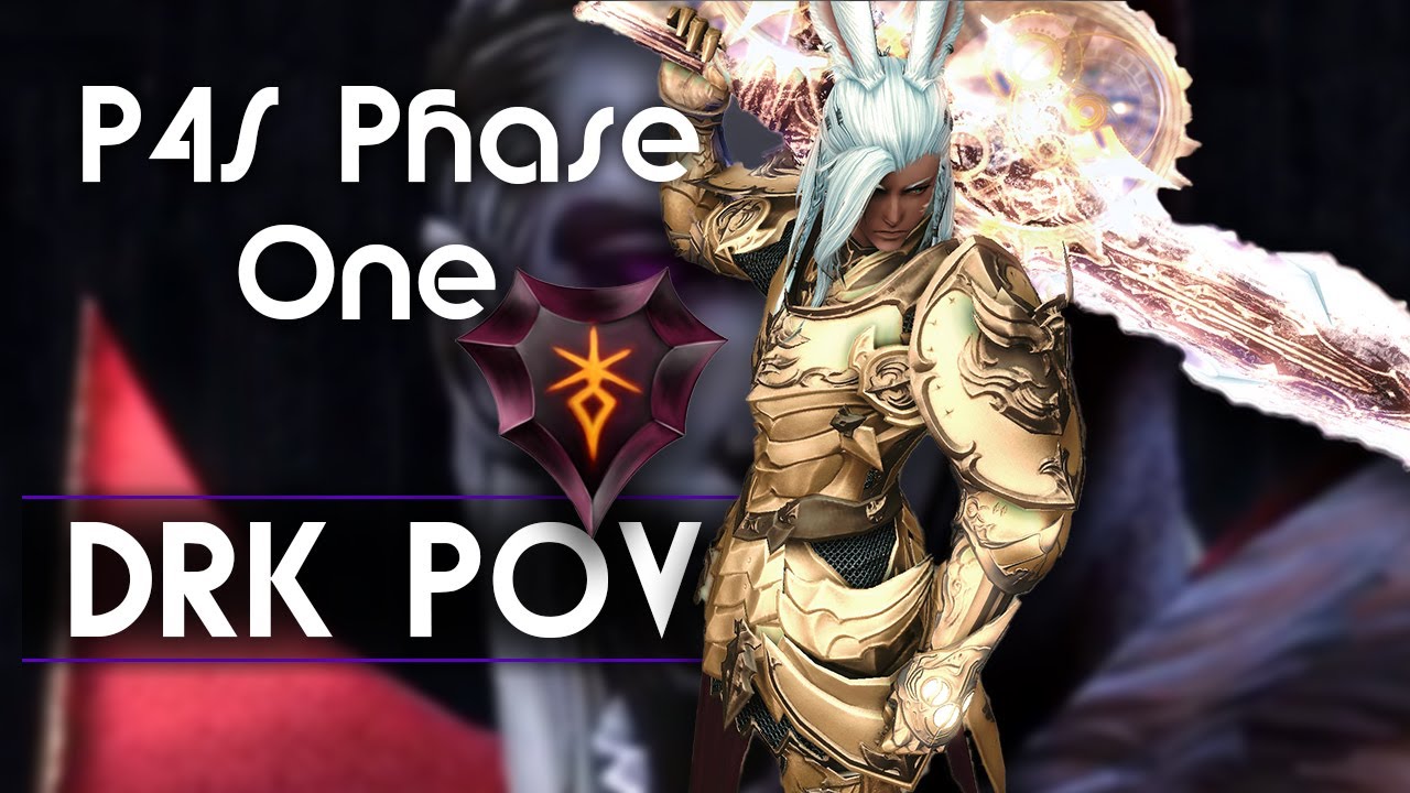 【FFXIV】Aspholdelos: The Fourth Circle Savage (P4S) Phase One | DRK POV ...