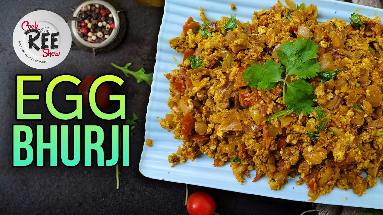 Egg Bhurji Recipe | Mutta Chikkiyath | CookRee Show - YouTube