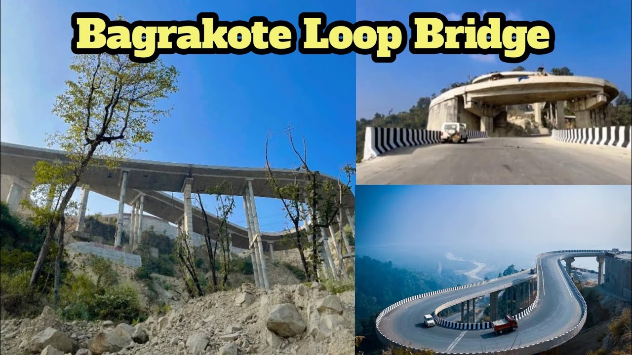 Bagrakote Loop Bridge 😍 Snake Flyover 🥰 @sdvlogger11 #loopbridge # ...
