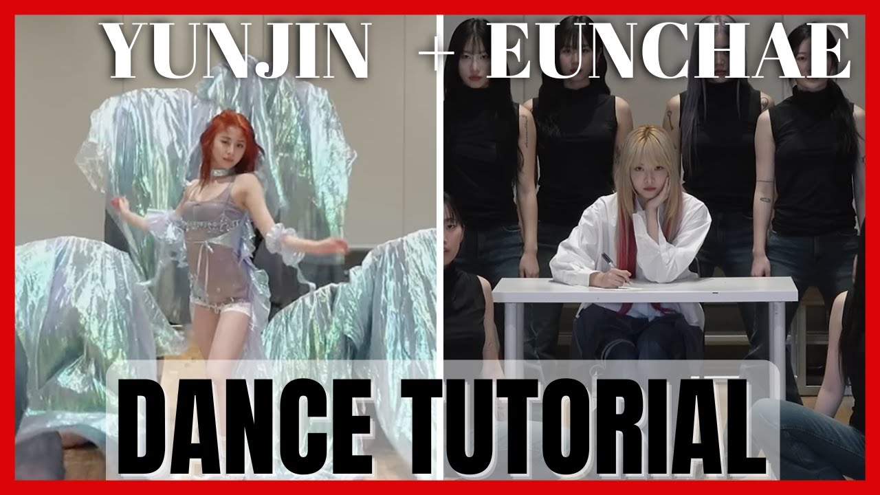 LE SSERAFIM - '2023 MAMA YUNJIN & EUNCHAE' Dance Practice Mirrored ...