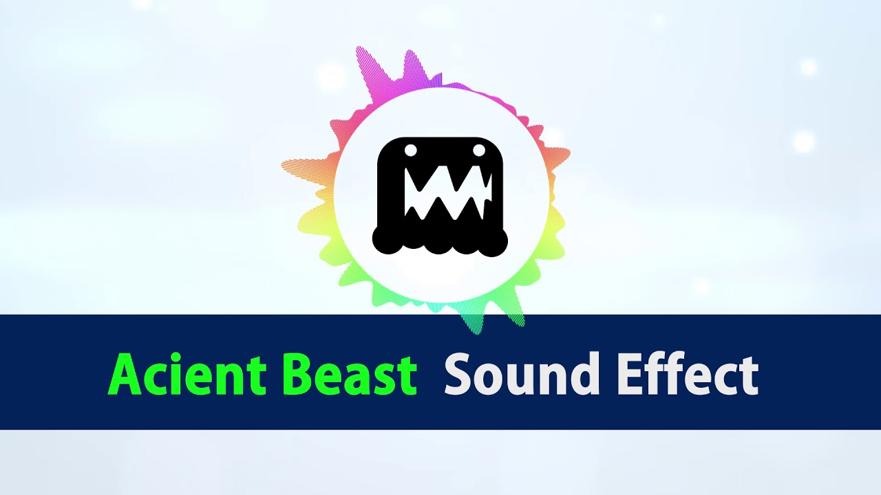 Ancient Beast Cry Sound Effect / Beast - YouTube