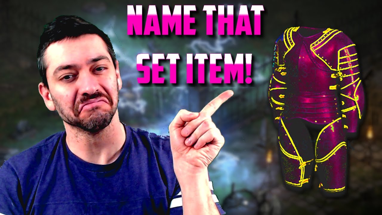 Can You Pass This Diablo 2 SETS Quiz?? - YouTube