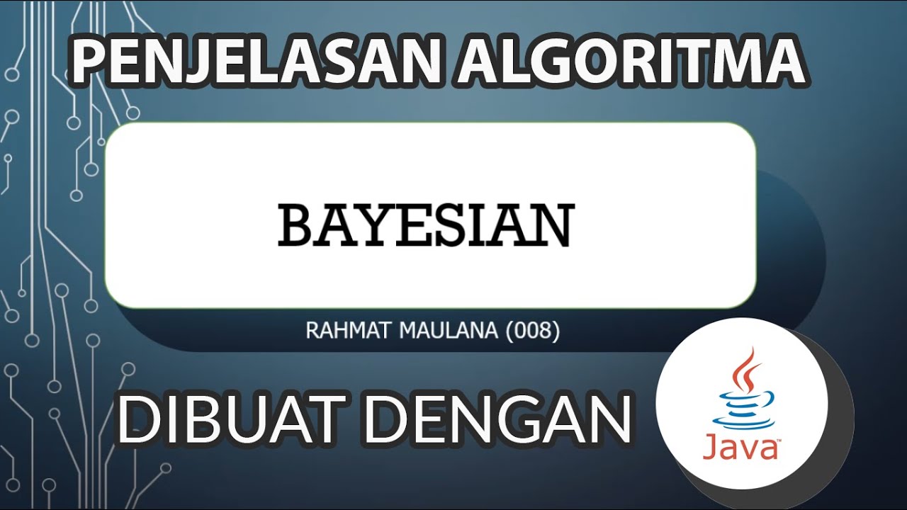 Penjelasan Metode Bayesian - YouTube