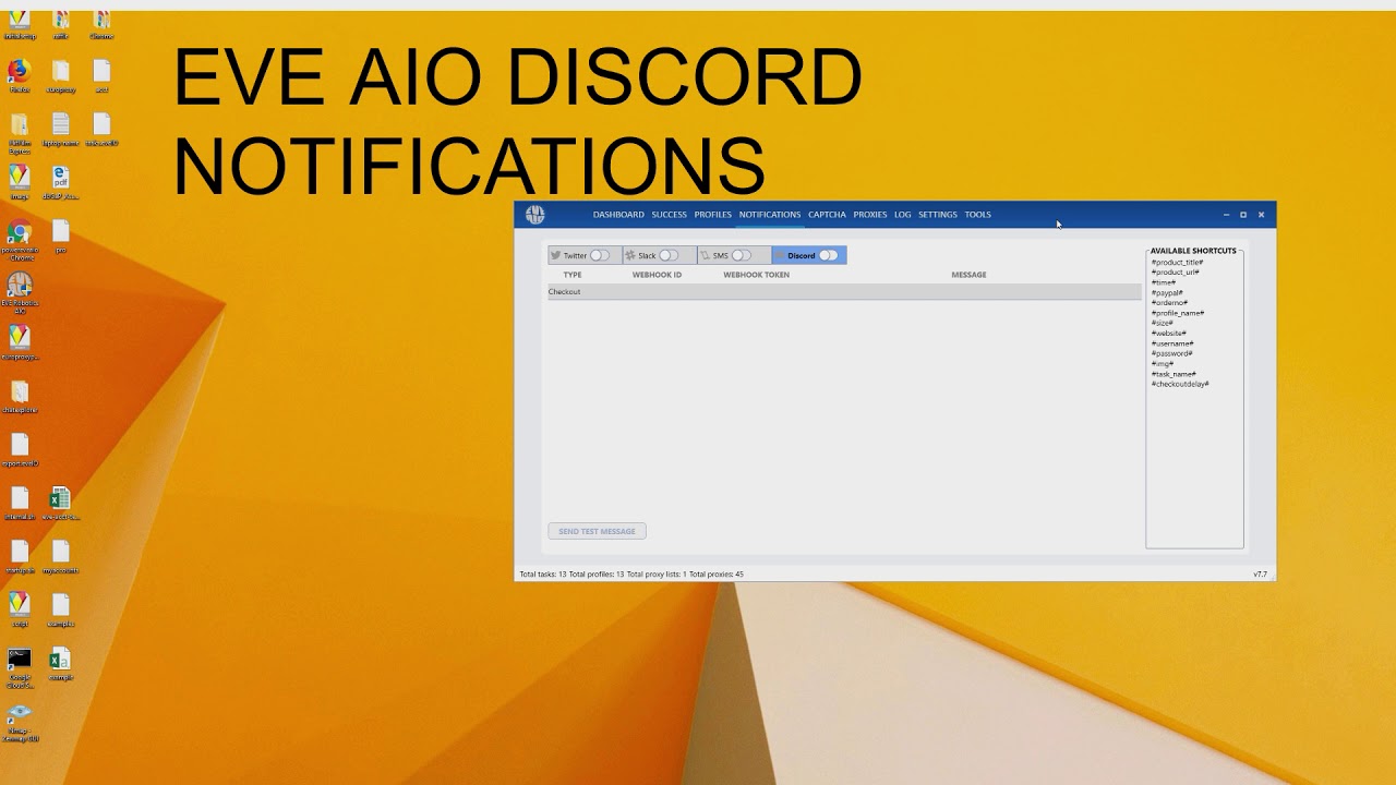 EVE AIO Notifications with Discord - YouTube