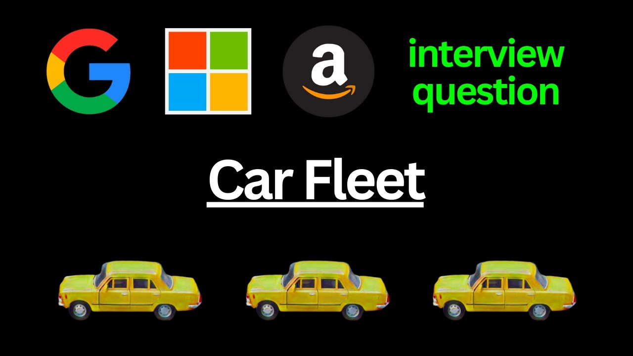 Solving Leetcode 853 Car Fleet Problem With Ease Python Sorting 0804