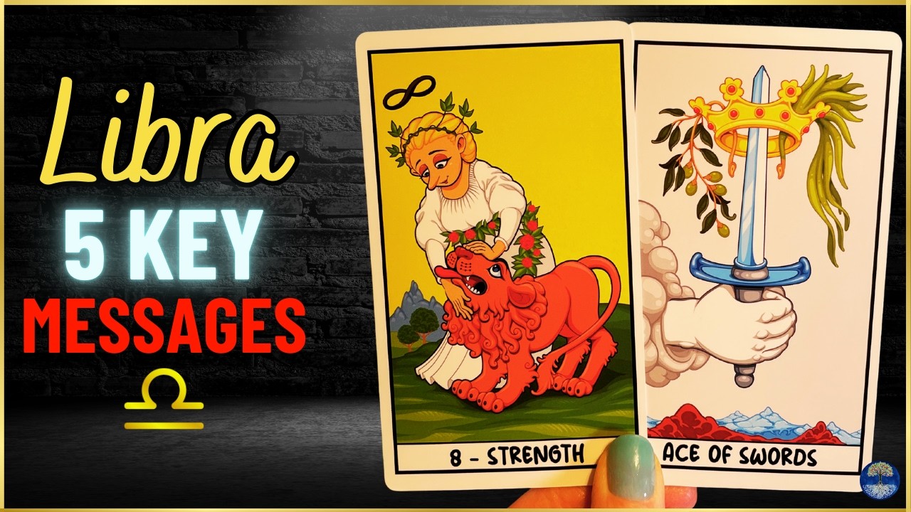 LIBRA♎️"5 Key Messages From The Universe! What You Don’t See Coming ...