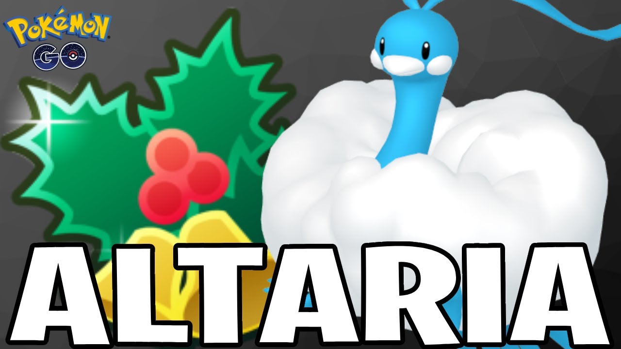STRONG TEAM with Altaria in the Holiday Cup for Pokemon GO Battle League! - YouTube