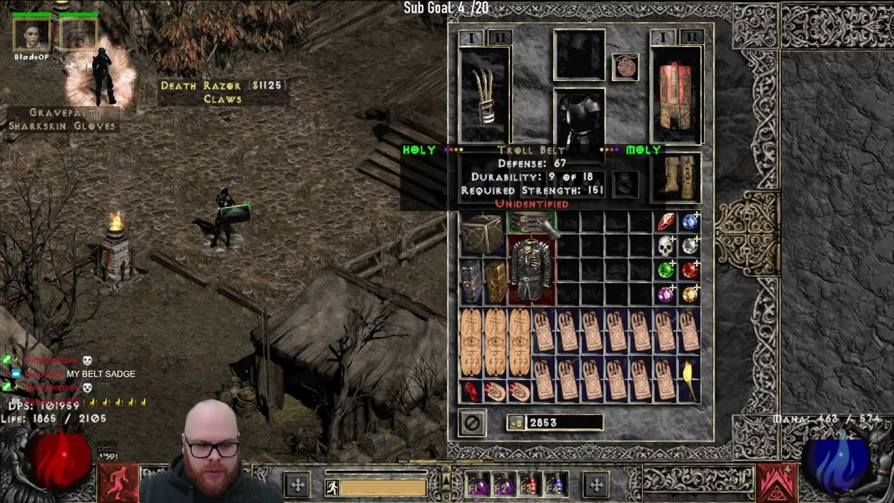 Project Diablo 2 Season 5 - Rathma Armor + Belt Slams (Cage of the ...