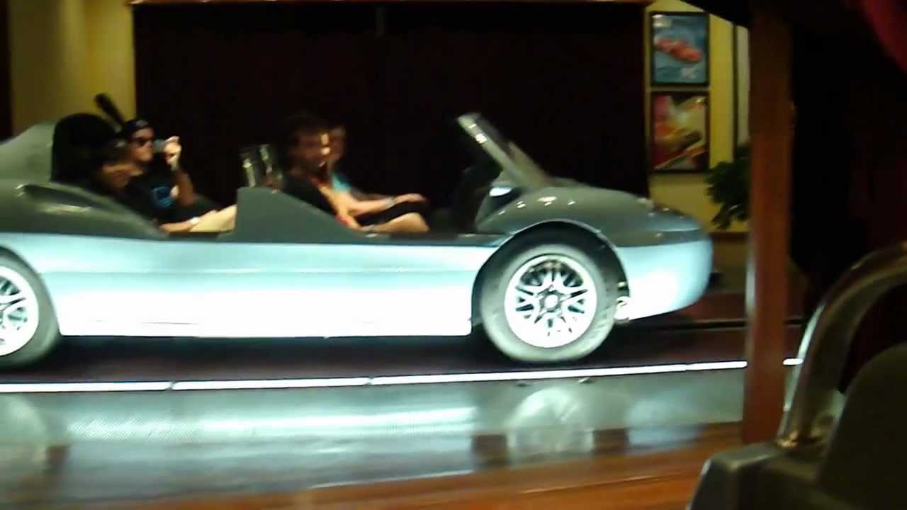 Cars Land - Radiator Springs Racers full ride through - Disney ...
