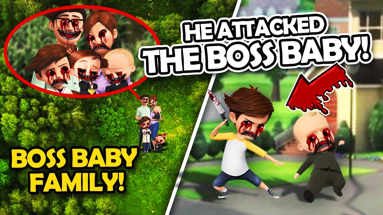 DRONE CATCHES THE CREEPY BOSS BABY FAMILY IN REAL LIFE!! (TIM ATTACKED ...
