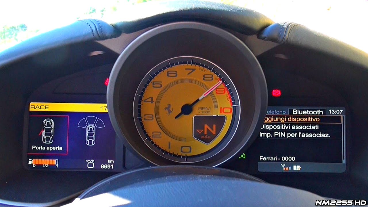 Ferrari F12 Berlinetta Start Up and LOUD Revs Inside and Out - YouTube