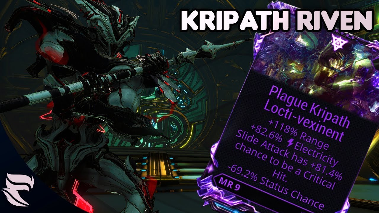 Warframe: Not so much a God Roll, God Roll Kripath Riven? - YouTube