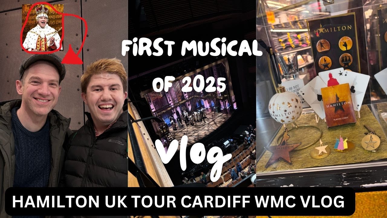 FIRST SHOW OF 2025 HAMILTON THE MUSICAL AGAIN AT THE WALES MILLEMMIUM ...