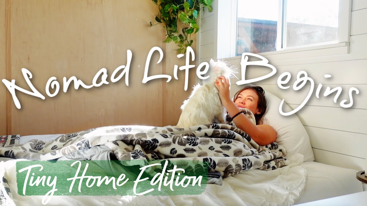 The Start Of NOMAD LIFE! | Living In A Tiny Home for 72 Hours - Episode ...
