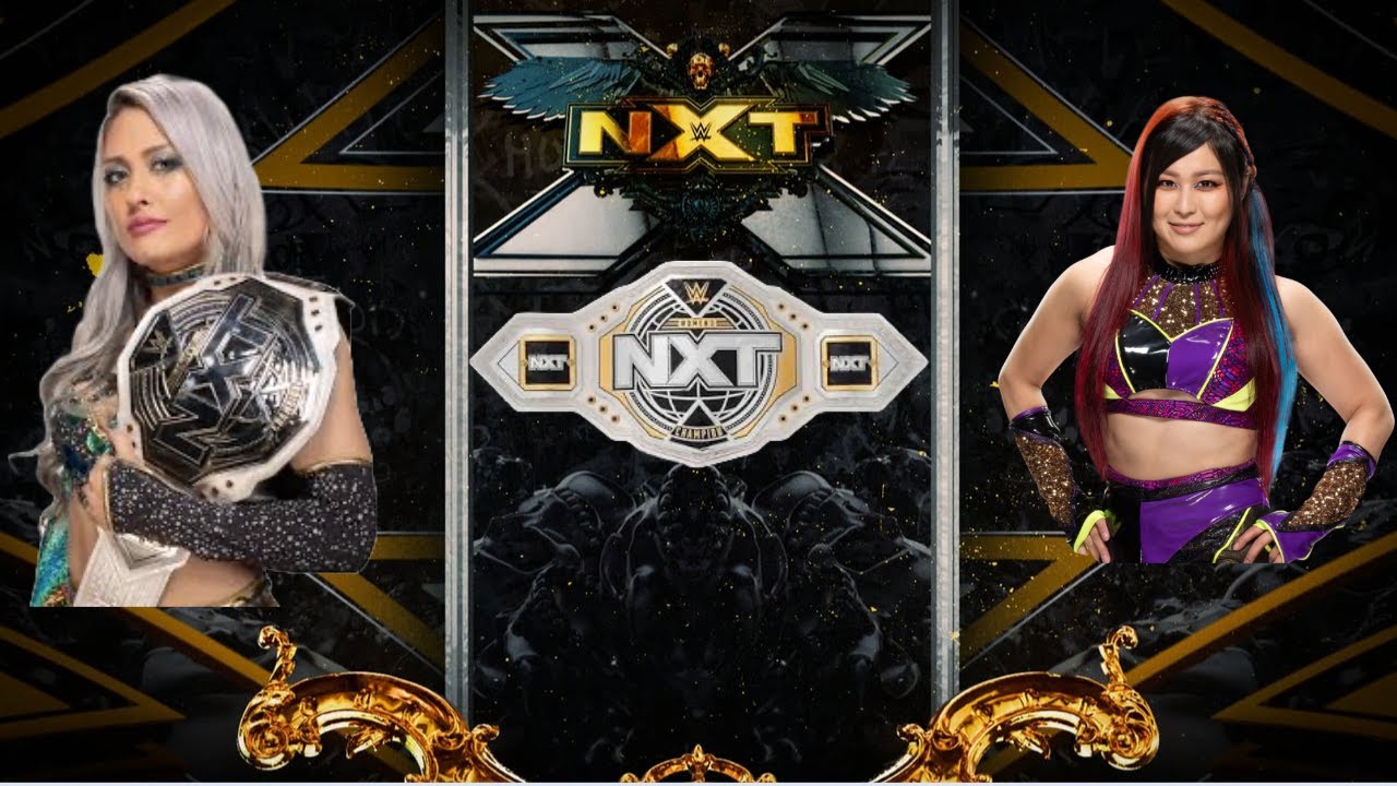 WWE 2K24 Iyo Sky vs Giulia NXT Women's Championship Match - YouTube