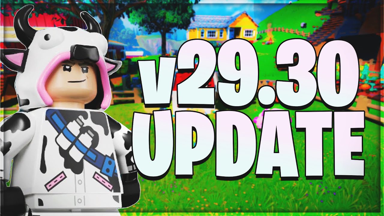 Everything You NEED To Know About Today's Update in LEGO Fortnite! (v29 ...