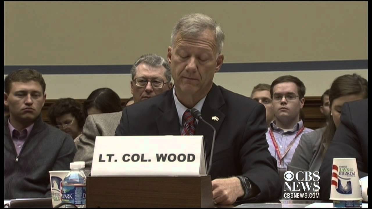 Lt. Col. Wood testifies that more security was needed in Libya - YouTube