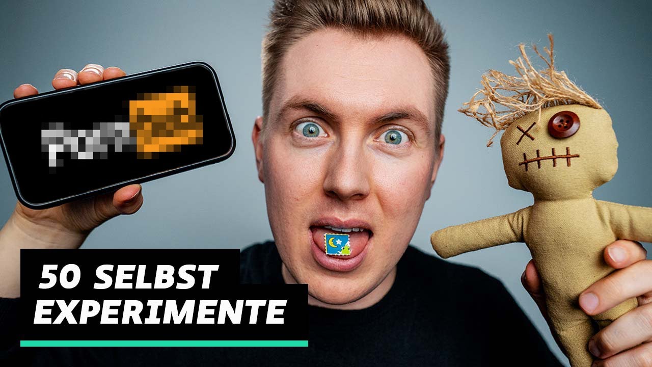 Wie mich 50 Selbstexperimente verändert haben! - YouTube