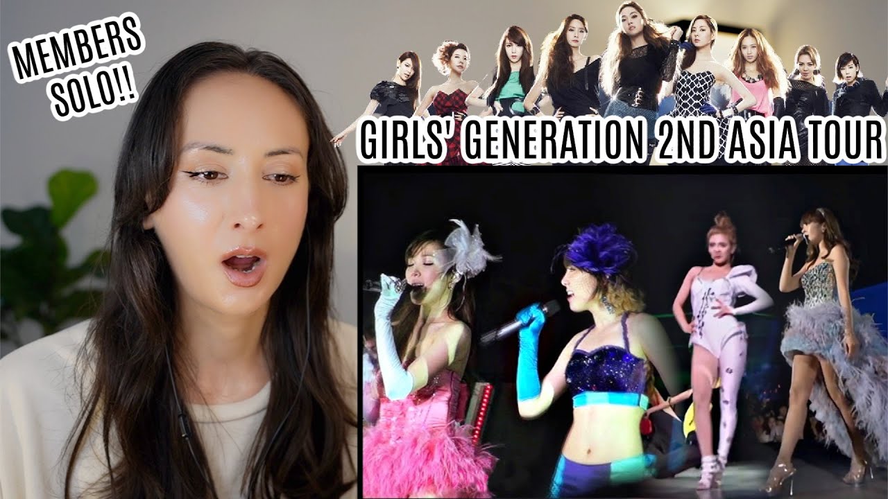 Girls' Generation members solo performance REACTION | 2011 SNSD 2nd ...