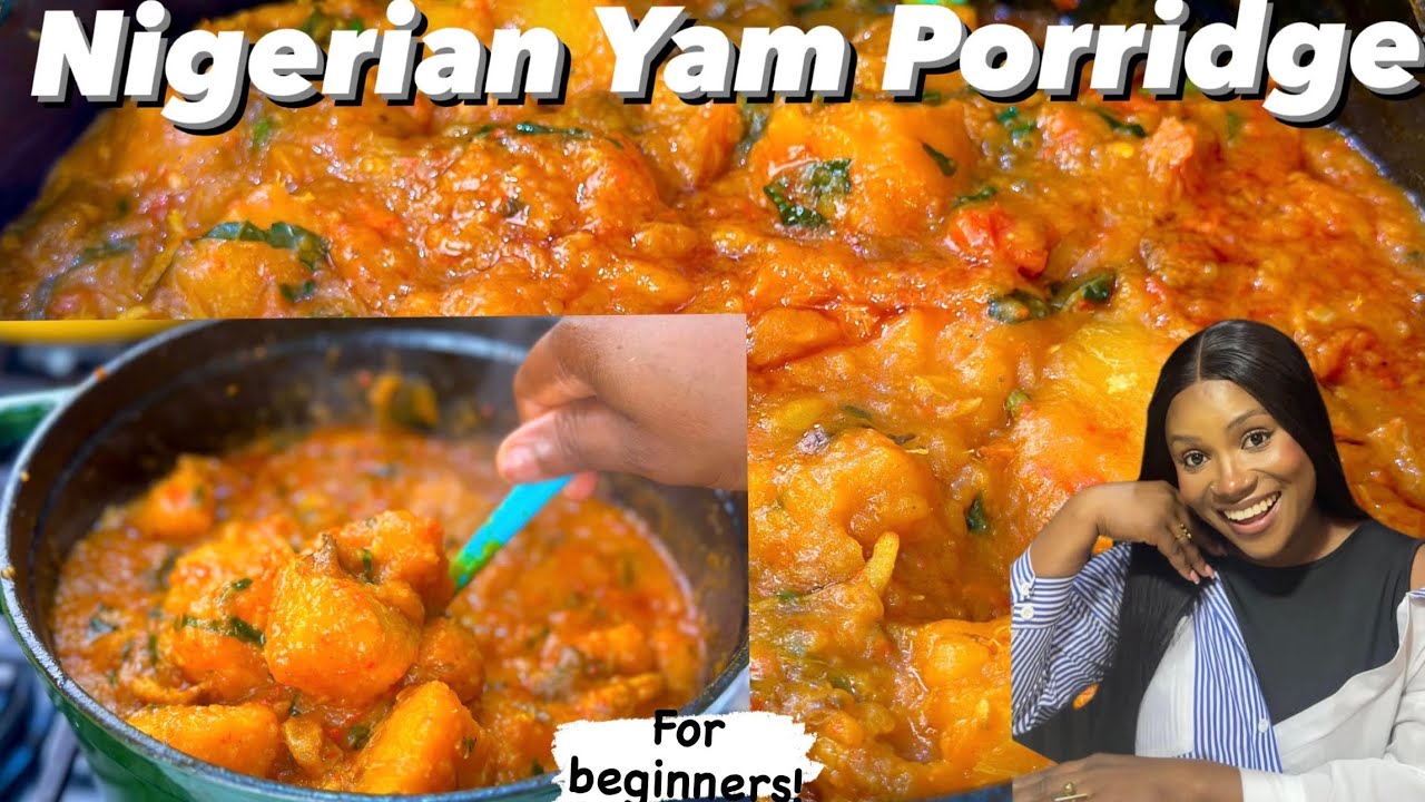 How to make Nigerian Yam Porridge (Asaro) for beginners | Easy ...